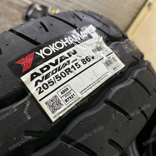 Jual Ban Semi Slick Yokohama advan Neova AD09 ring 15 205/50 - Kota ...