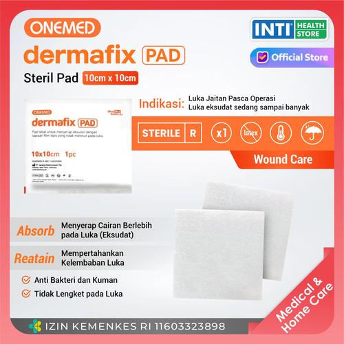 Jual Onemed | Dermafix Pad 10 x 10 CM Sterile | Sterile Pads - BOX ...