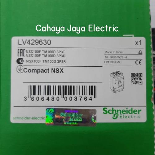 Jual MCCB Schneider NSX 100F NSX100F 3P 100A 36KA LV429630 ORIGINAL ...