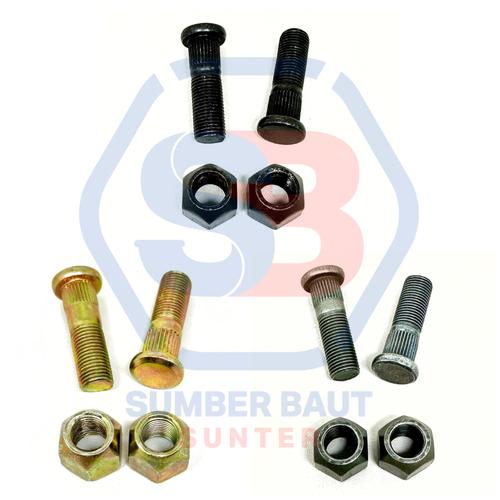 Jual BAUT MUR RODA ST100 Pendek Carry Suzuki Futura APV Short Hub M12 ...