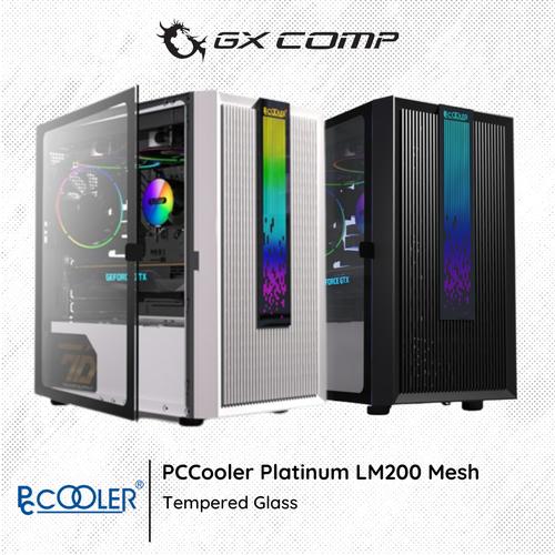 Jual PCCOOLER Platinum LM200 Mesh RGB Gaming Case - Kota Bandung - GX ...