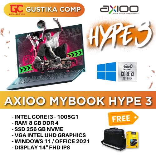 Jual LAPTOP AXIOO MYBOOK HYPE 3 INTEL CORE I3 1005G1 RAM 8GB SSD 256GB W11 - RAM 16GB SSD512 ...