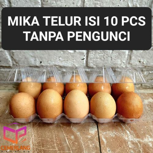 Jual Mika Telur / Egg Tray / Tray Telur Isi 10 Butir Tanpa Pengunci ...