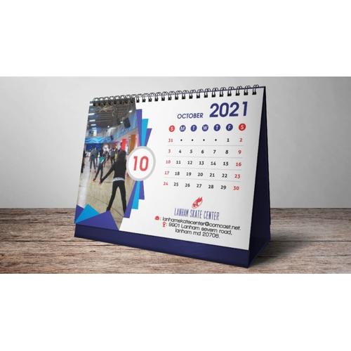 Jual Custom dan Cetak Kalender Meja 13 lembar 2 Muka|Penyangga Linen ...