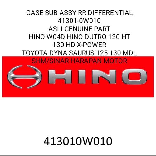 Jual CASE SUB ASSY 41301-0W010 RR DIFFERENTIAL HINO DUTRO 130 HDX 130 ...