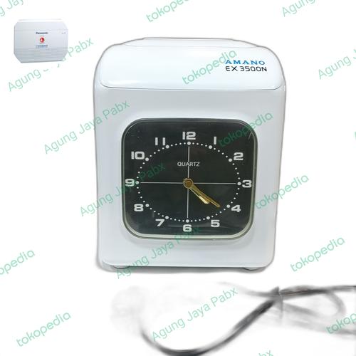 Jual Mesin Absensi Kartu AMANO EX3500N - Jakarta Barat - Agung Jaya Pbx ...