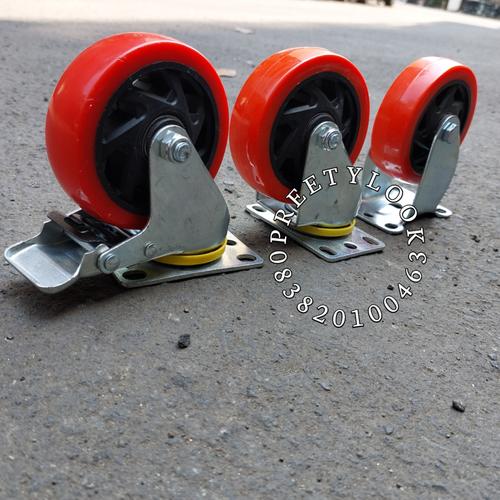 Jual Roda Troli 4 Inch PVC Medium Duty Sagenwerk Roda Caster Roda Troly ...