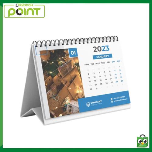 Jual Kalender Duduk Tatakan Linen 2024 Custom Isi 7 Lembar 2 Muka ...