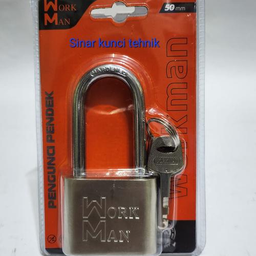 Jual Gembok Nekel Leher Panjang 50mm / Heavy Duty Lock Panjang 50mm ...