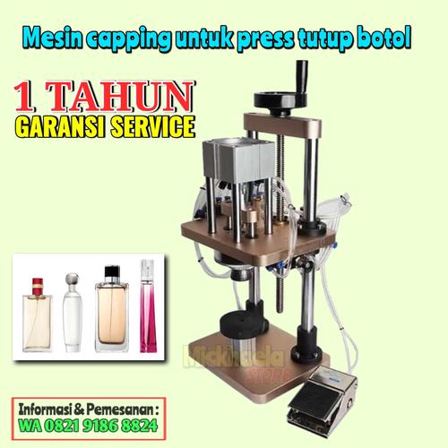 Jual Mesin press tutup botol pneumatic machine capping bottle - Kab ...