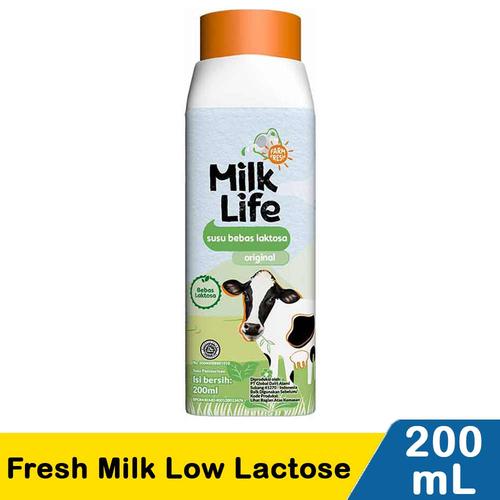 Jual Milk Life Fresh Milk / Susu Sapi Kemasan Kecil Berbagai Rasa 200Ml ...