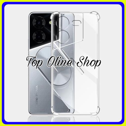 Promo TECNO POVA 5 / PRO CASE ARMOR CRACK SOFT CLEAR SILICONE CASING ...