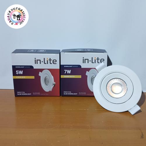 Jual Mini downlight INLITE INDC236 5W 7W - KUNING - 7W KUNING - Kab ...
