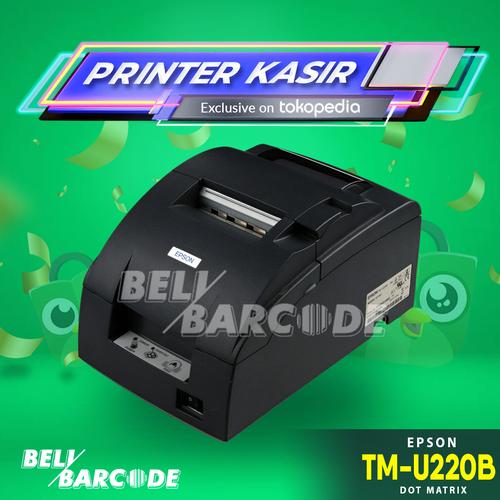 Jual EPSON TMU-220B DOT MATRIX ETHERNET PRINTER CETAK STRUK - Kota ...