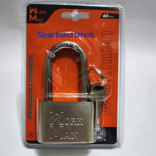 Jual Gembok Nekel Leher Panjang 60mm / Heavy Duty Lock Panjang 60mm ...