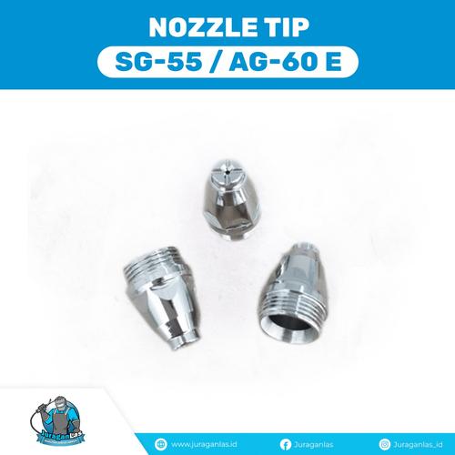 Jual nozzle nosel tip mata plasma cutting cut tipe SG-55 AG-60 E ...
