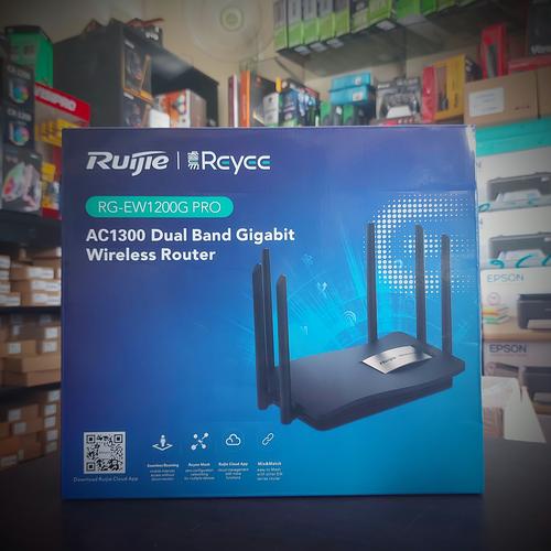 Jual Ruijie Reyee RG EW1200G Pro Dual Band Gigabit wireless router ...