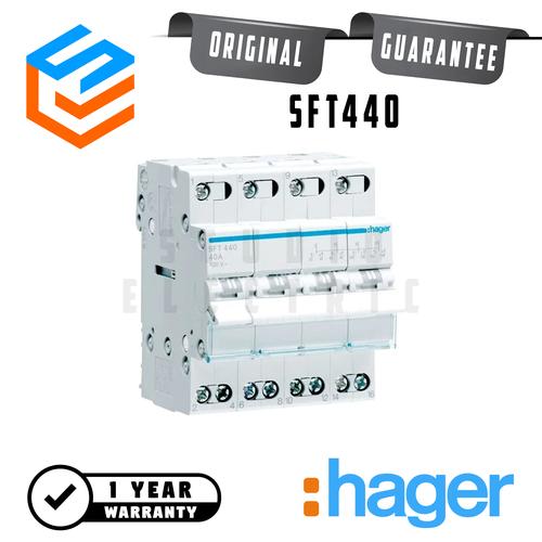 Jual Hager Changeover Switches COS SFT440 4P 40A - Change Over Genset ...