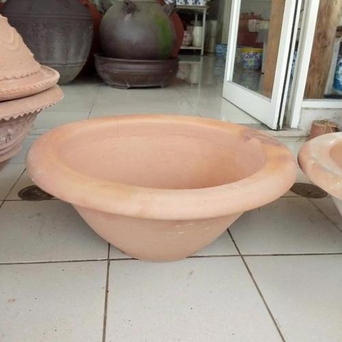 Jual POT TERATAI, POT TANAMAN AIR DARI GERABAH TANAH LIAT D47 TINGGI 16 ...