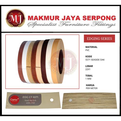 Jual CARTA EDGING HPL PVC 5571 SEASIDE OAK 22 x 1 MM - Kota Tangerang ...