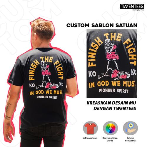 Jual Sablon Digital Custom Satuan Bebas Desain - Soft Premium - Jakarta ...
