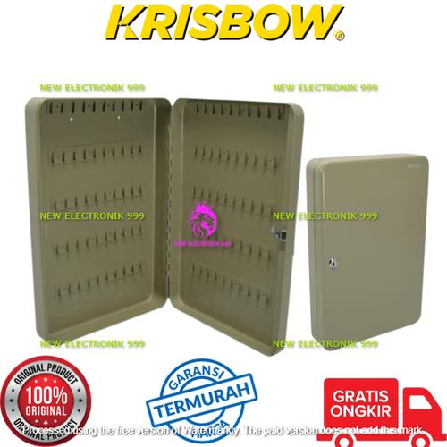 Jual Krisbow Kotak Kunci Berdaya Tampung 100 Kunci KEY BOX W/100KEYS ...