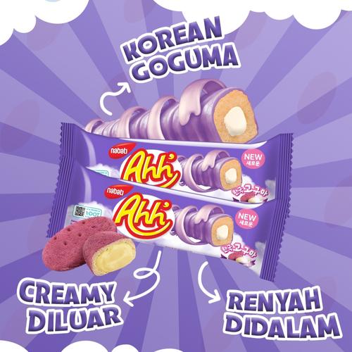 Jual RICHEESE Ahh Korean Goguma (20pcs)/Nabati Ah Ubi Ungu/Richeese ...
