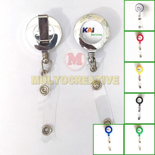 Jual ID Card Yoyo KAI Service Gantungan ID Card Holder Logo KAI Service ...