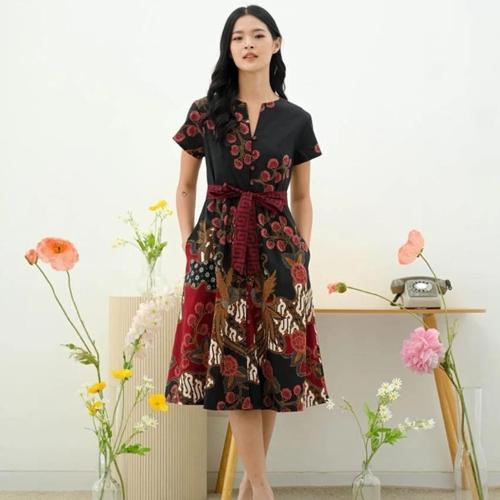 Jual Batik Dress Stretch - Jumbo - Kota Surabaya - Hello Batik Official ...