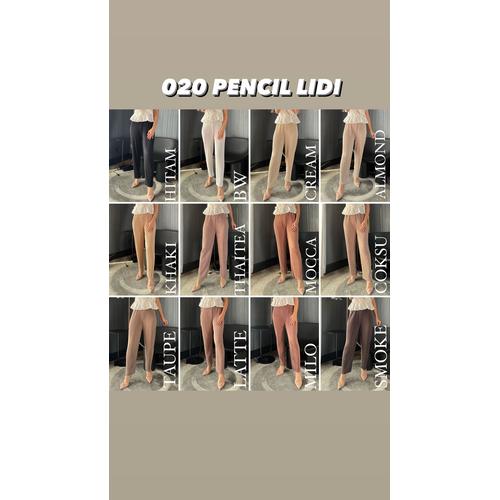 Jual celana panjang Pencil Lidi / celana Model Pencil, Plisket Lidi ...