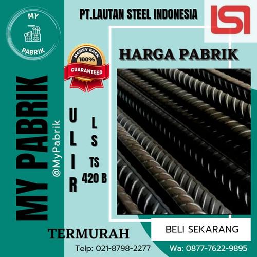 Jual BESI BETON 8 10 12MM POLOS ULIR LS TP 280 TS 420 B FULL SNI ...