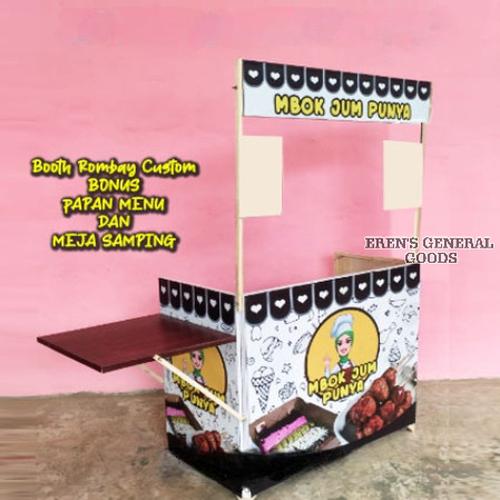 Jual TERMURAH! Booth Gerobak Jualan Portable Lipat Samping Ukuran ...