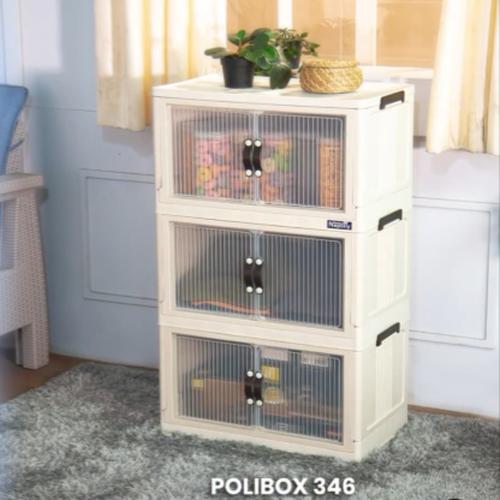 Jual Storage Box Plastik Portable Kotak Penyimpanan Susun Lipat Box ...