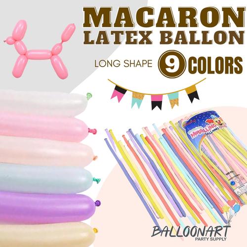 Jual Balon Latek Panjang/Balon Karet/Balon Twist - Peach - Jakarta ...
