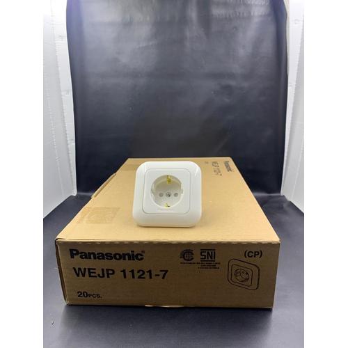 Jual Panasonic Stop Kontak CP WEJP 1121-7 Stop Kontak Tanam Inbow ...