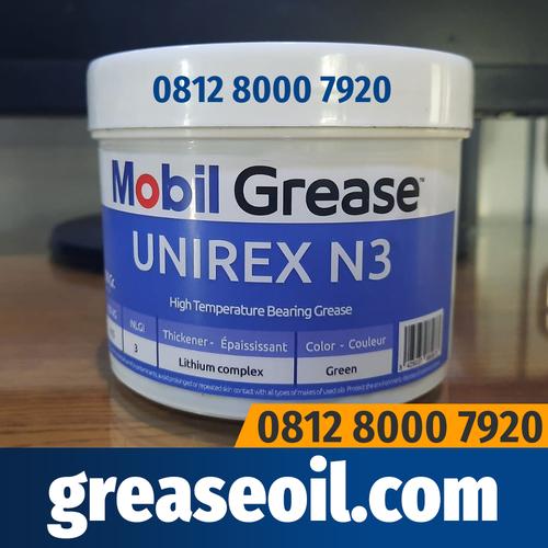 Jual MOBIL UNIREX N3 Grease High Temp Bearing Lithium Complex - Can 500 ...
