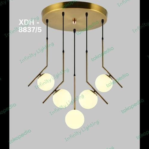 Jual LAMPU GANTUNG MINIMALIS HIAS 5 LAMPU L SHAPE - Jakarta Pusat ...