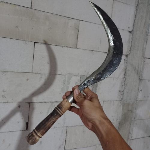 Jual Sabit Arit Baja Per Asli - Celurit Madura Super Tajam Rumput Tebal ...