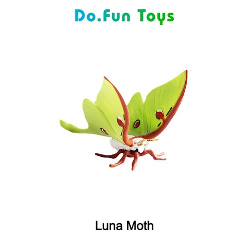 Jual Luna Moth Insect Figure / Miniatur Mainan Serangga Ngengat Bulan ...