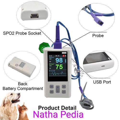 Promo pulse oxymeter handheld portable saturasi sensor SpO2 Pet / Hewan ...