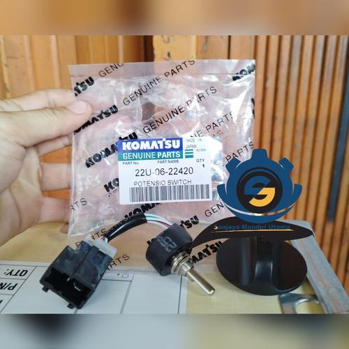 Jual 22U-06-22420 Potentiometer Komatsu PC130-7 PC200-7 PC200-8 ...