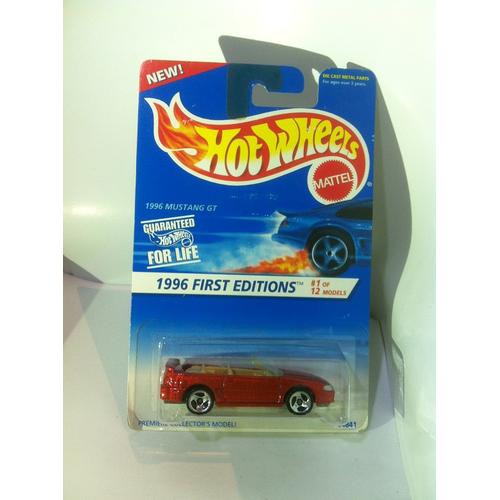 Jual Hot Wheels. 1996 First Editions - 1996 Mustang GT. 3SP MATTEL ...