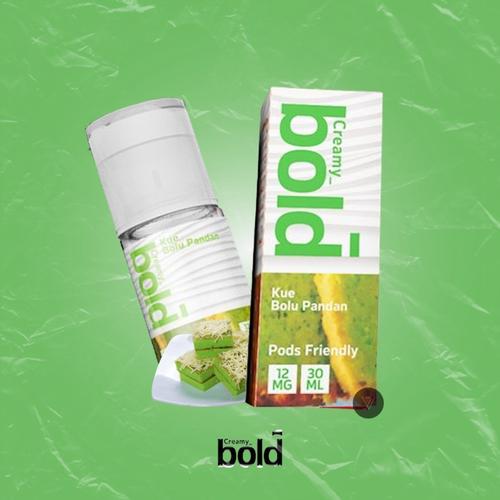 Jual SALT NIC Creamy Bold pods friendly liquid Bolu Pandan 30ml vapoor ...