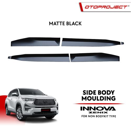 Jual side body moulding innova zenix otoproject matte black - Kab ...