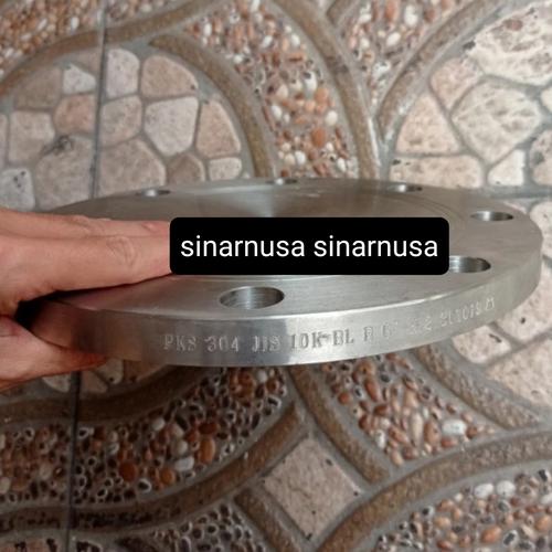 Jual Blind Flange Buta Stainless 304 JIS 10K 6 " inchi DN 150 - Jakarta ...