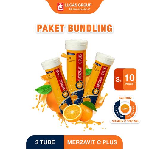 Jual Paket Kesehatan Merzavit C Plus 1000 Mg Bundling Vitamin C ...