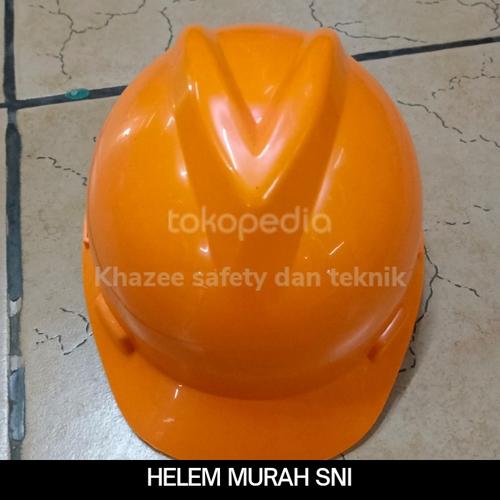 Jual helm proyek orange safety / safety helmet orange - Kota Tangerang ...