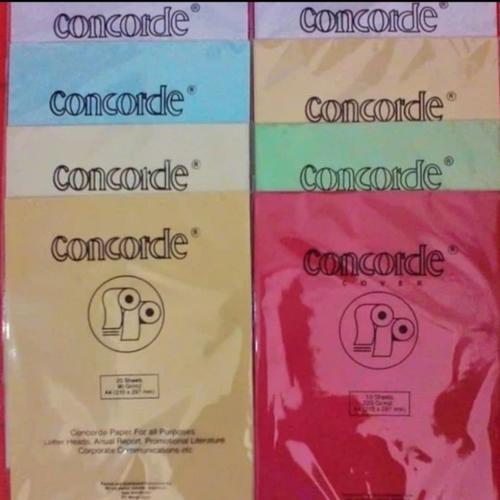 Jual kertas concorde a4 220gr - Cream - Jakarta Barat - indo-stationery ...