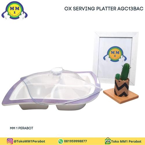 Jual ONYX SERVING PLATTER AGC13BAC/PIRING TEMPAT SAJI MELAMIN 4 SEKAT ...