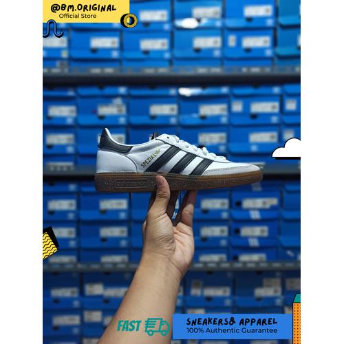Jual Adidas Spezial Handball Cloud White Core Black Gum IE3403 - 44.5 ...